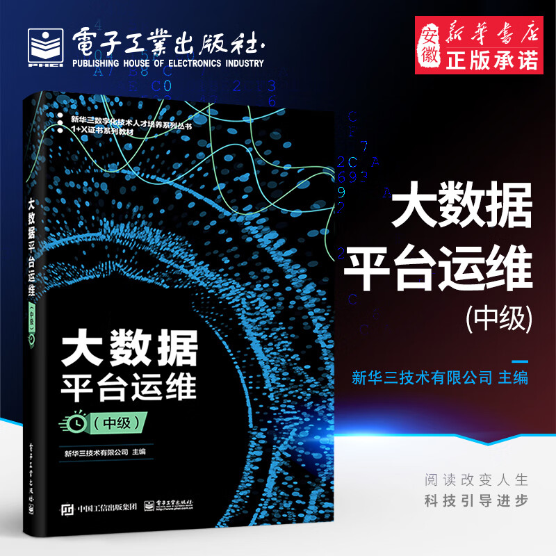 官方 大数据平台运维 中级 大数据平台运维实践知识核心实操 大数据平台运维初级教材 大数据实施运维应用场景案例书籍