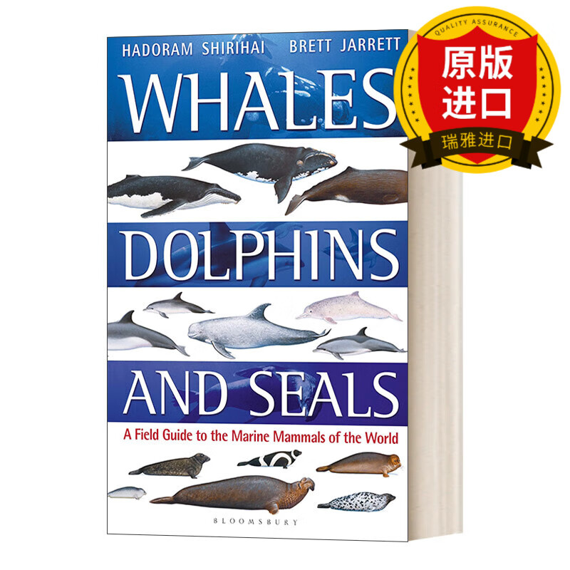 英文原版 Whales, Dolphins and Seals 鲸鱼、海豚和海豹 英文版 进口英语原版书籍