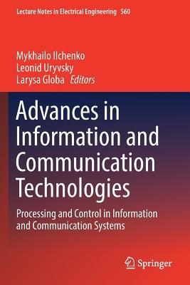 Advances in Information and Communication Techno