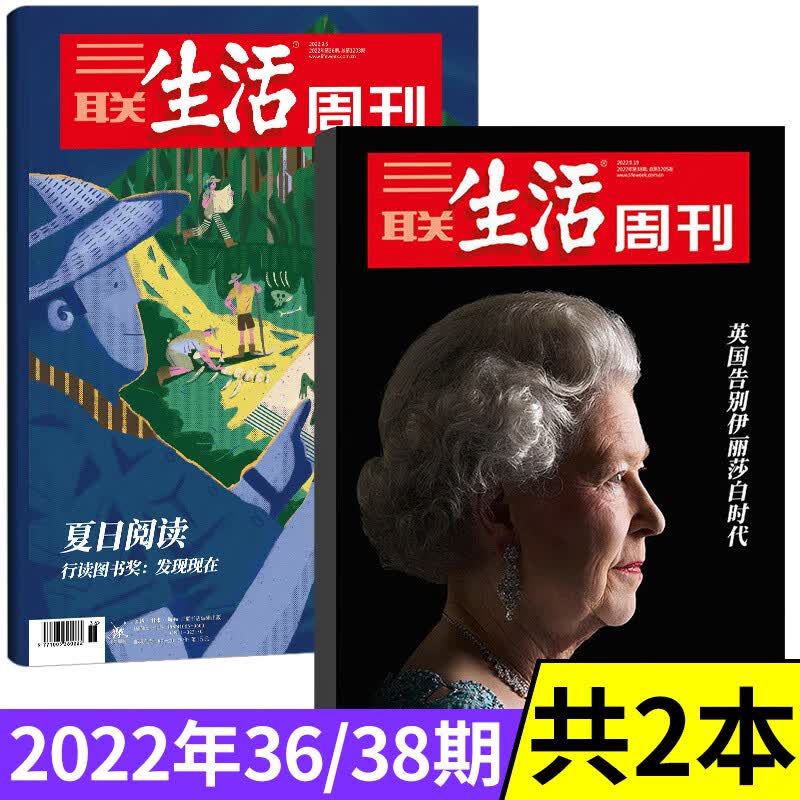 三联生活周刊杂志年第252628-3133-384849期共14本打包读书新闻时事 共2本2022年第36/38期