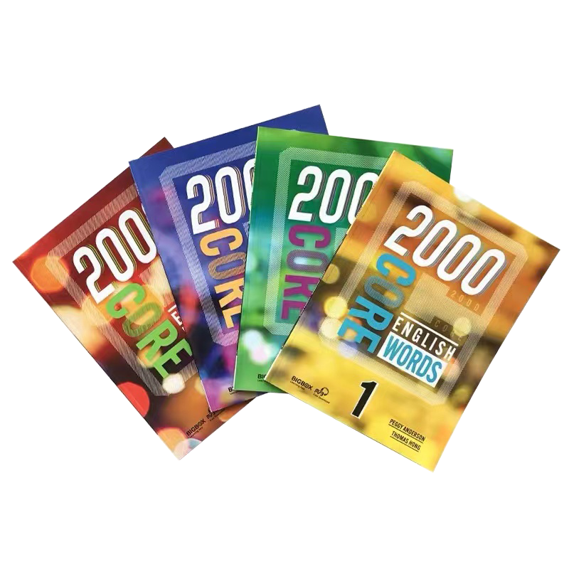 进口原版KET/PET词汇书1000 Basic English words 1/2/3/4 2000 Core English words 4000 essential words 1/2/3/4