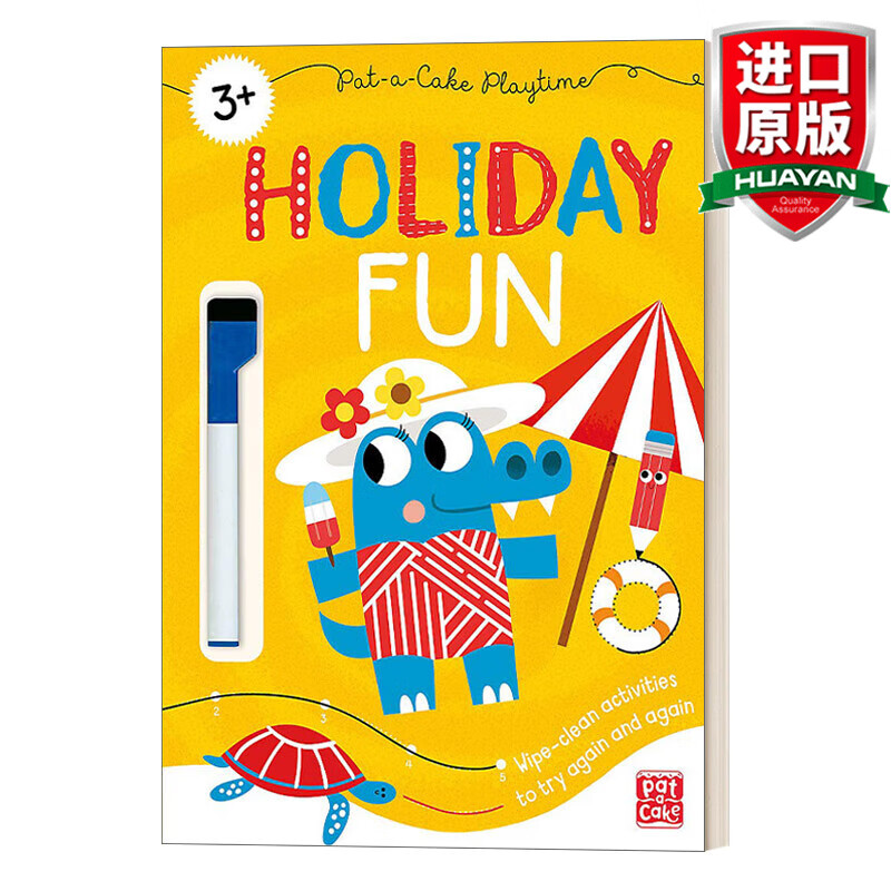 Pat-a-Cake Playtime Holiday Fun 英文原版绘本 游戏时间 假期乐趣 英文版 进口英语原版书籍