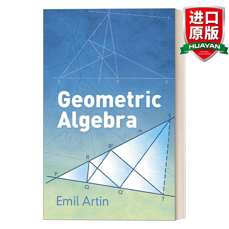 Geometric Algebra 英文原版 几何代数 二十世纪杰出的数学家埃米尔·阿尔廷 Emil Artin 著 英文版 进口英语原版书籍