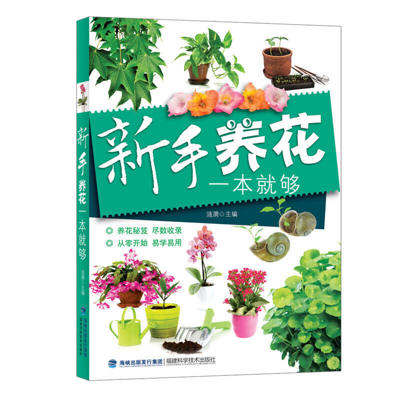 新手养花一本就够 花草大全 室内养花 盆景入门家庭栽培植物技术 多肉植物种植图鉴 书