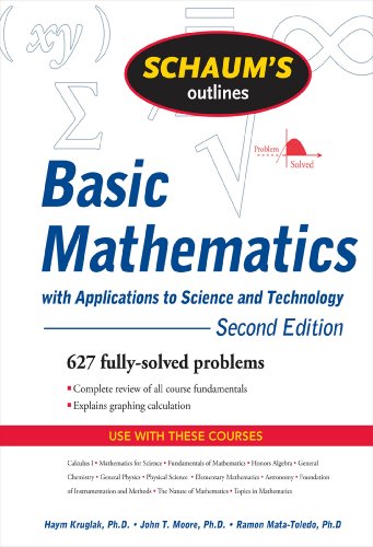 Schaum 的基础数学大纲及其在科学和技术中的应用 Schaum's Outline of Basic Mathematics with Applications to Science...