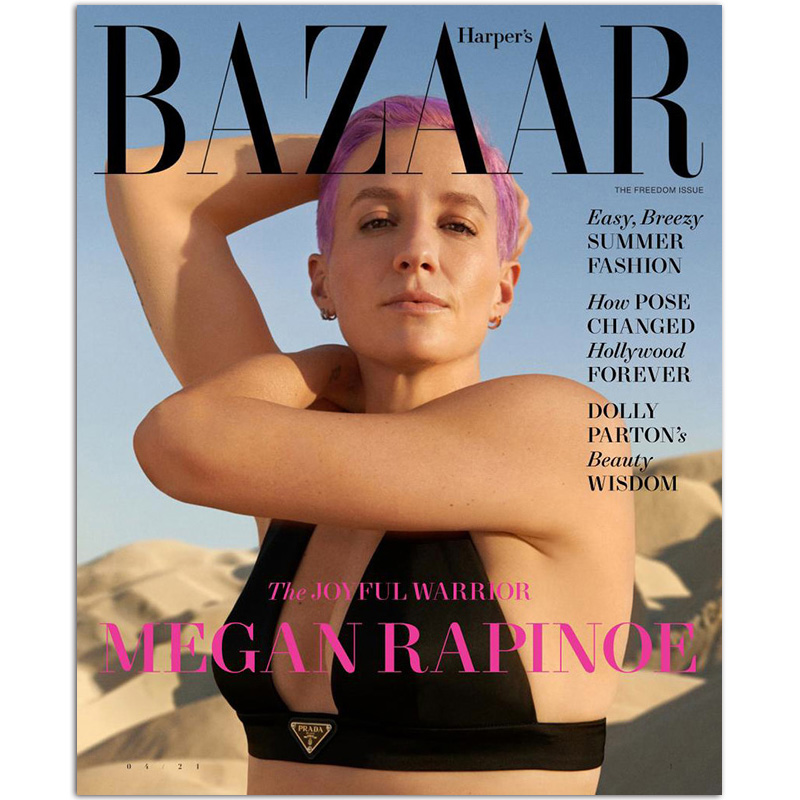 【单期可选】Harper's Bazaar 2023/22年月刊 美国女性时尚芭沙英语外刊杂志 2021年6月刊