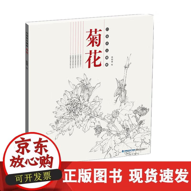 【现货】白描技法精解·菊花