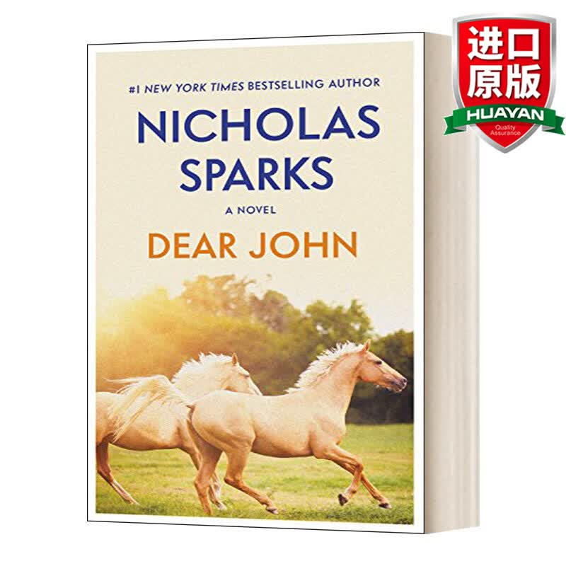 Dear John 英文原版小说 分手信 Nicholas Sparks 英文版 进口英语原版书籍