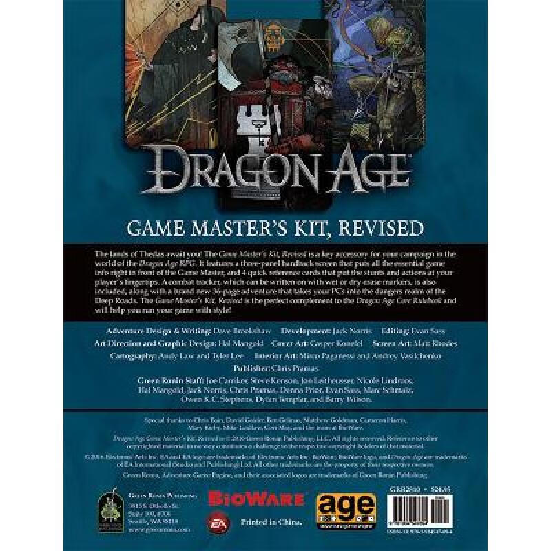 Dragon Age Game Master's Kit, Revised Edition