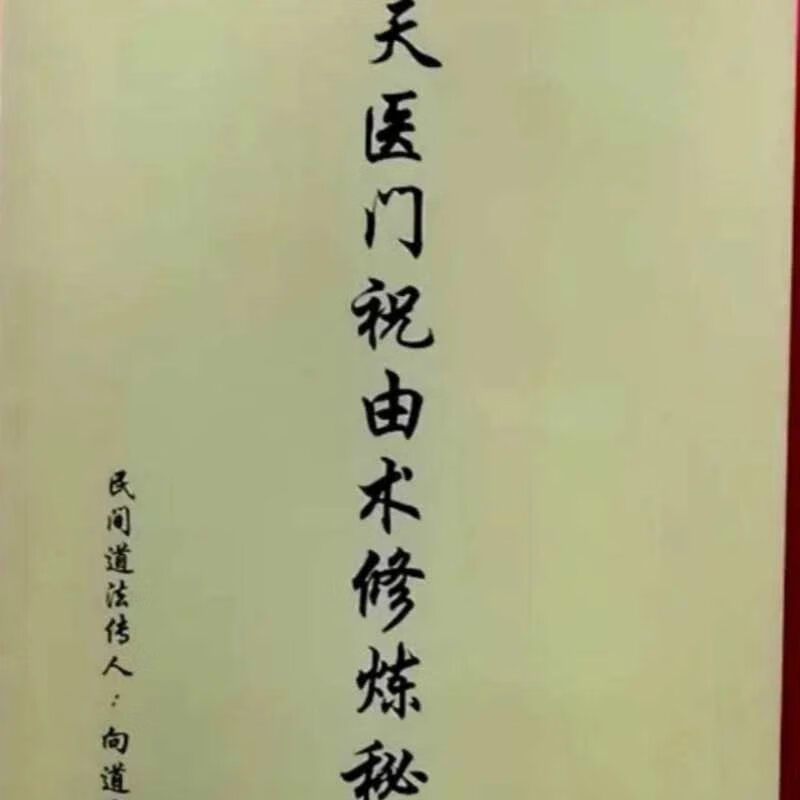 天医门祝由术修炼秘典 向道老师 民间秘传天医法修炼宝典