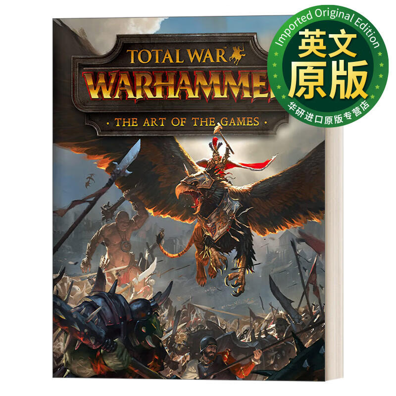 Total War Warhammer The Art of the Games 全面战争 战锤游戏设定集 英文版 进口英语原版书籍 英文原版