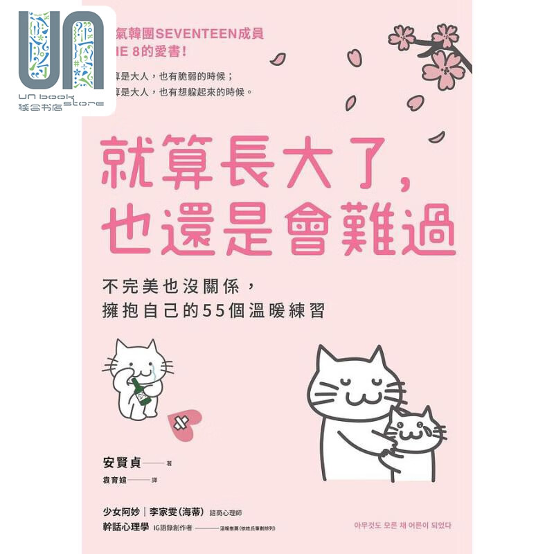 就算长大了 也还是会难过 不完美也没关系 拥抱自己的55个温暖练习 港台原版 安贤贞 联经出版