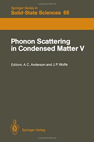 Phonon Scattering in Condensed Matter V