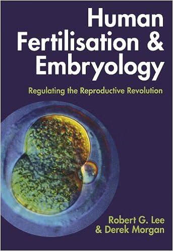 人类受精与胚胎学：调节生育革命 Human Fertilisation and Embryology