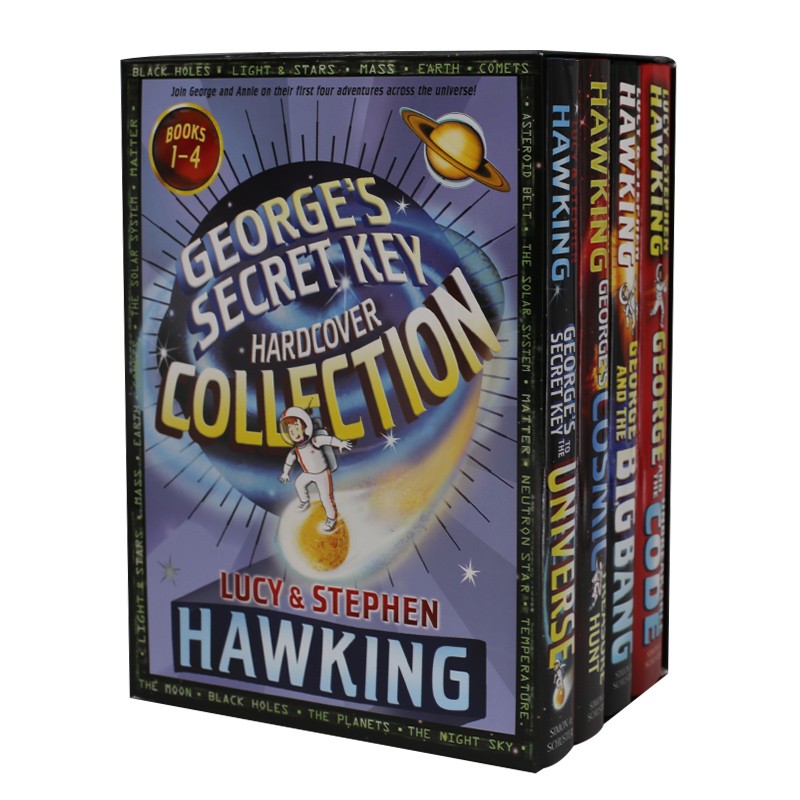 乔治的宇宙合集 英文原版 George's Secret Key 霍金和女儿露西合著儿童科幻小说