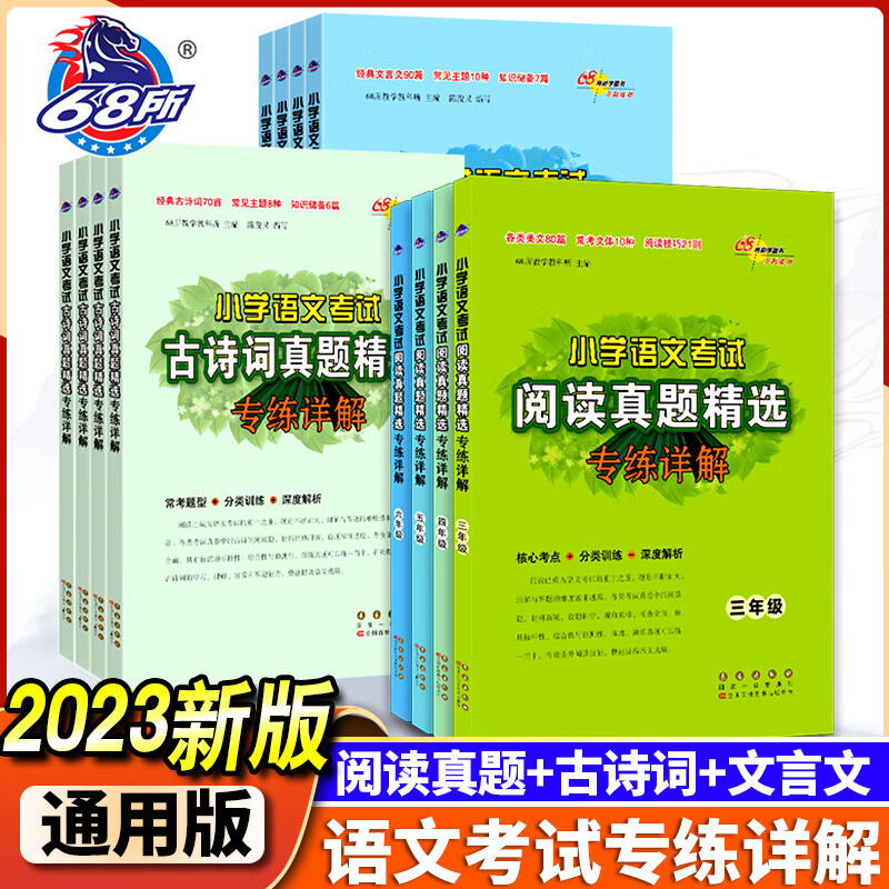 现货2023新版小学语文考试阅读真题精选专练详解三四五六年级上册小学3456年级语文阅读理解专项训练考试真题 小升初实战训练 数学提升训练篇 小学通用