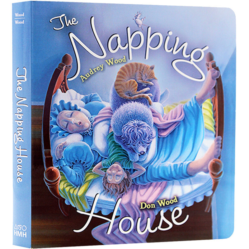 The Napping House 纸板书 打瞌睡的房子 英文原版绘本 廖彩杏吴敏兰常青藤爸爸书单