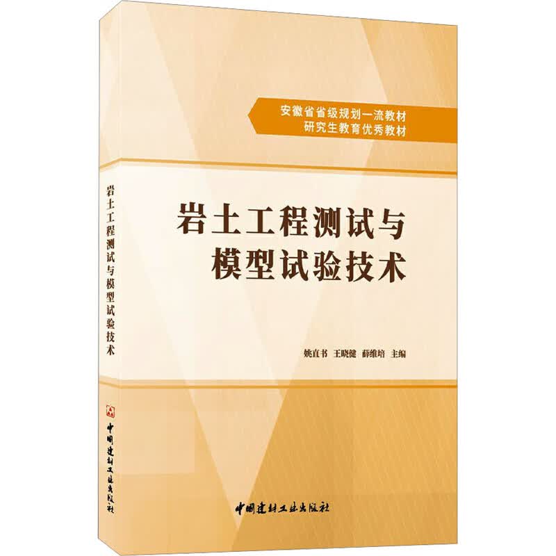 岩土工程测试与模型试验技术 图书