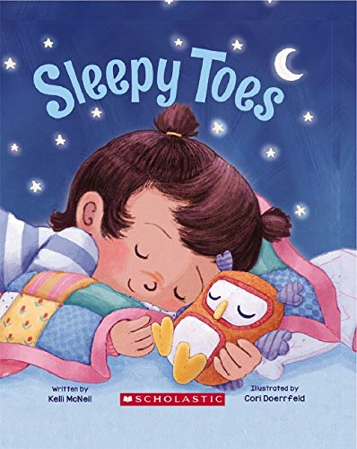 Sleepy Toes (A Padded Board Book) 进口故事书