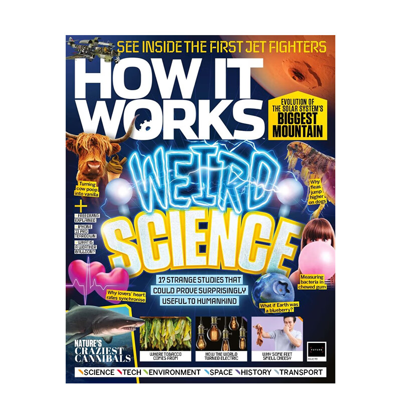 How It Works奥秘 2023年03期 NO.173 科普杂志 英文原版期刊 善本图书