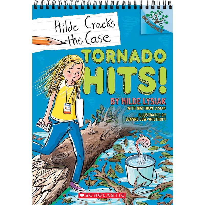 Tornado Hits!: A Branches Book (Hilde Cracks the