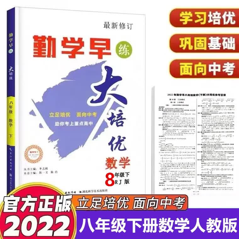 2023版 勤学早大培优 八年级下册数学人教版