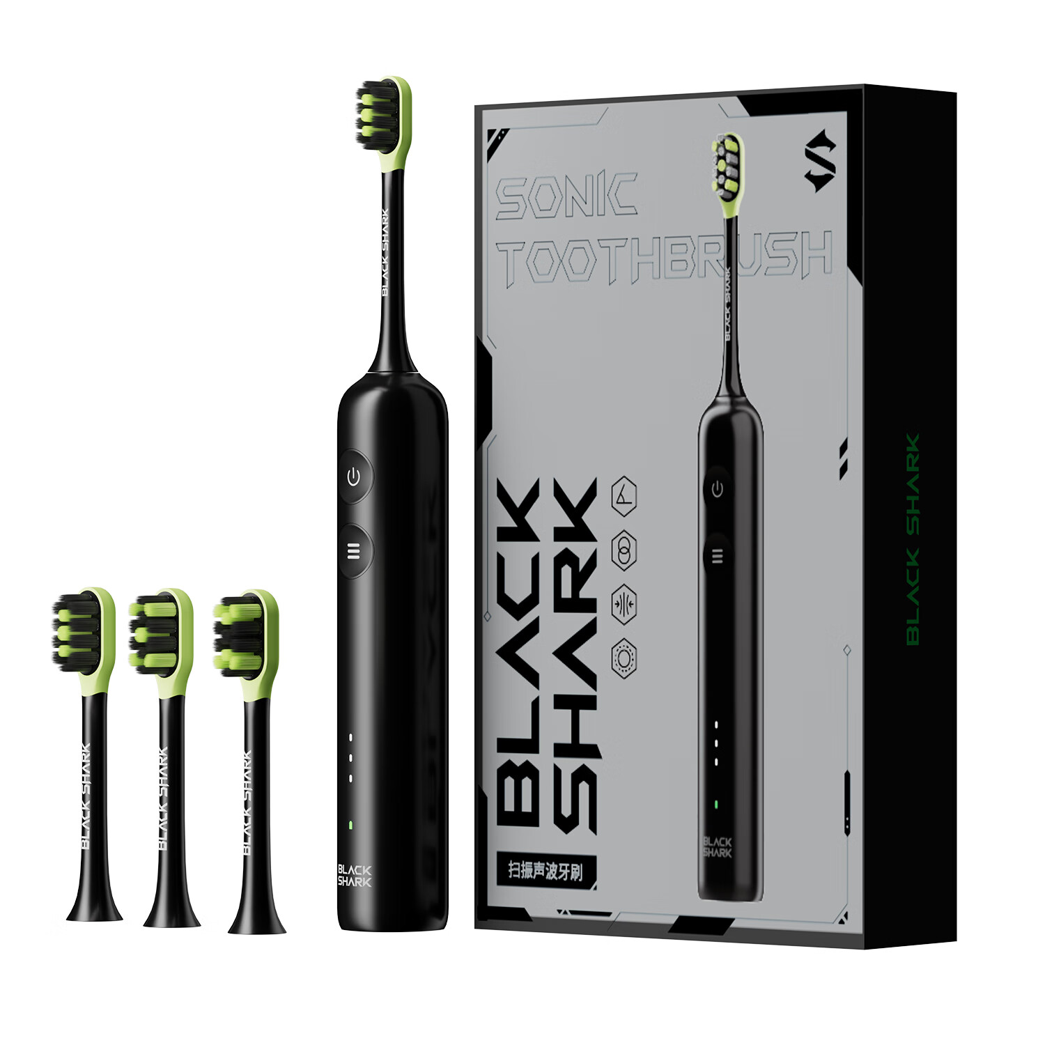黑鲨扫振声波牙刷 P01A 发售，首发立减 50 元到手 249 元 - IT之家