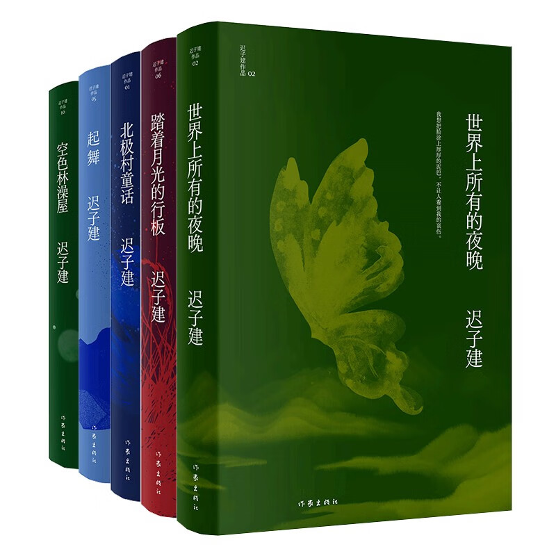 东方甄选董老师推荐迟子建作品自选集（套装共5册）