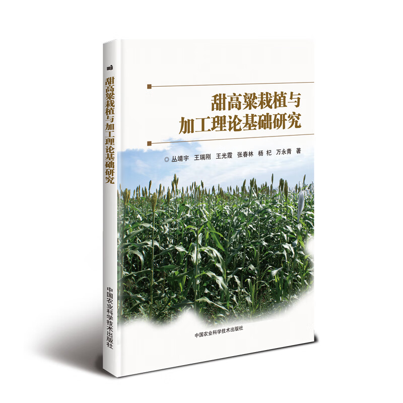 甜高粱栽植与加工理论基础研究