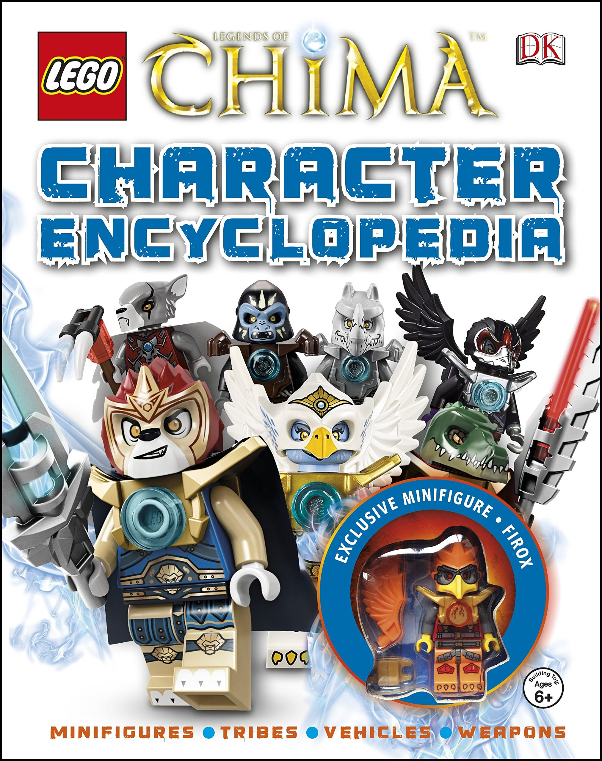 现货 英文原版 LEGO Legends of Chima 乐高 神兽传奇 人物百科