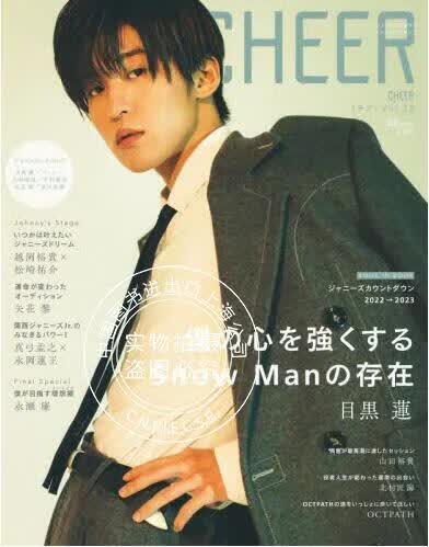 现货 进口日文 CHEER Vol.30 表纸 目黑莲