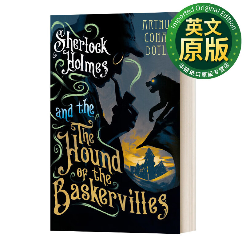 The Hound of the Baskervilles 福尔摩斯的故事 巴斯克维尔的猎犬 英文版 进口英语原版书籍 英文原版 Conan Doyle, Arthur