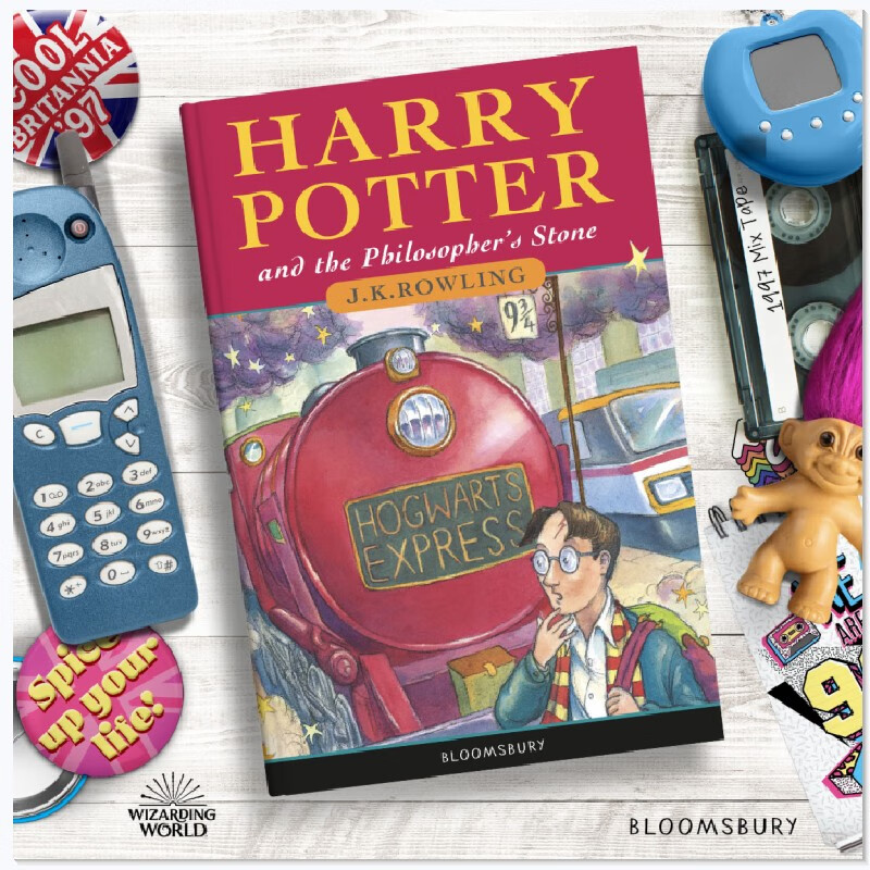 哈利波特与魔法石1 Thomas Taylor初版封面/Harry Potter and the