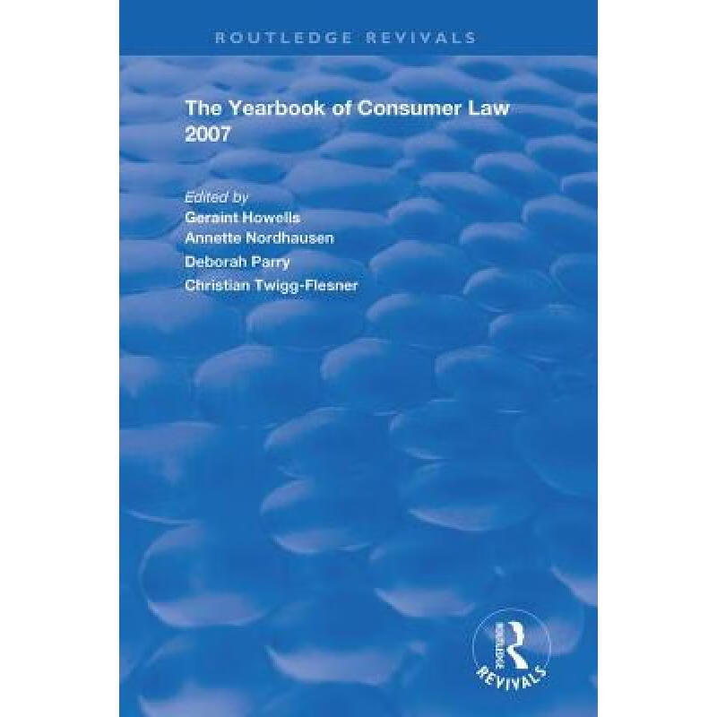 THE YEARBOOK OF CONSUMER LAW 2007 (