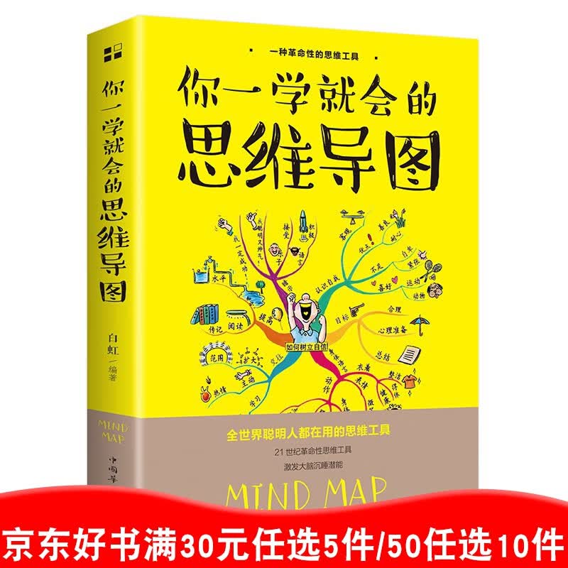 99元10本书 你一学就会的思维导图 包邮聪明人都在使用的逻辑思维激发大脑潜能左右脑开发智力书籍99元11本书书籍畅销书