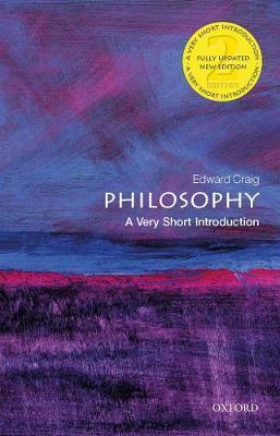 现货 哲学 牛津通识读本系列 英文原版 Philosophy A Very Short Introduction
