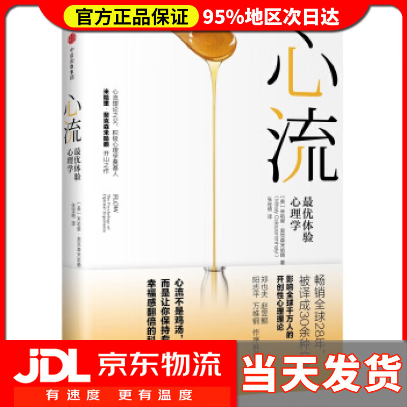 心流:优体验心理学 米哈里·契克森米哈赖 著,张定绮 译 中信出版集团，中信出版社