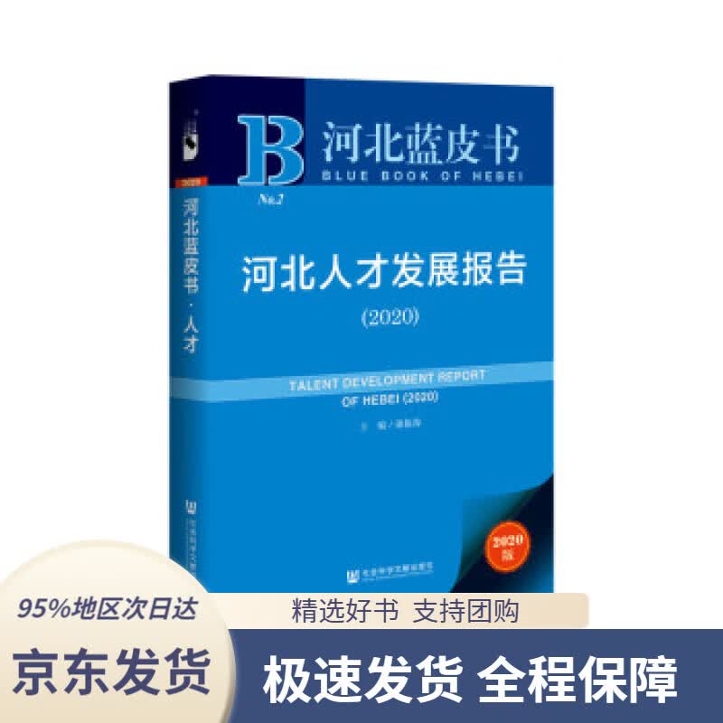 【 京东配送 支持团购】河北蓝皮书：河北人才发展报告（2020） 康振海,王建强,王艳霞,李建国 著 社会科学文献出版社