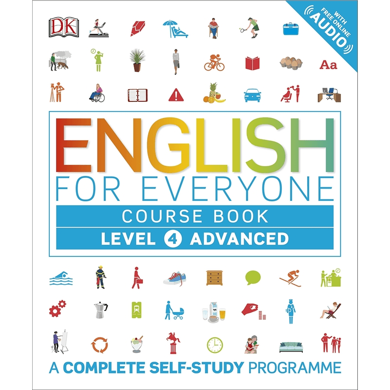 人人学英语4 课本英文原版 DK English for Everyone Course Book