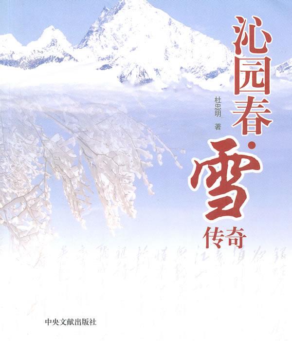 沁园春·雪传奇 杜忠明 著【书】