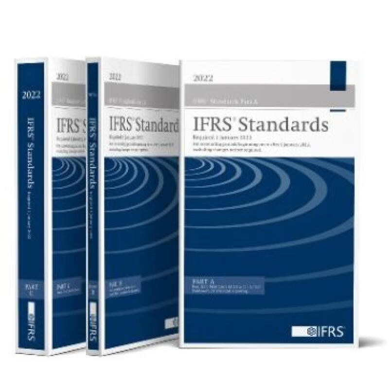 IFRS Standards 2022 国际财务报告准则要求2022蓝皮书三册英文版