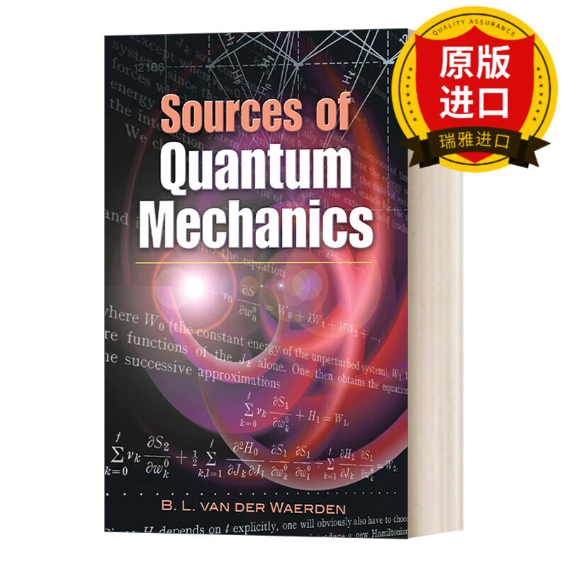 英文原版 Sources of Quantum Mechanics 量子力学的来源 Dover物理书单 英文版 进口英语原版书籍