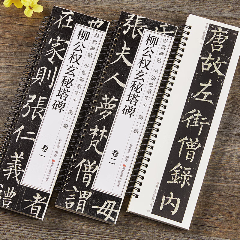 【现货速发】柳公权玄秘塔碑楷书字帖经典碑帖书法临摹字卡原大版唐代柳体古帖成人楷书初学者入门附简体旁注