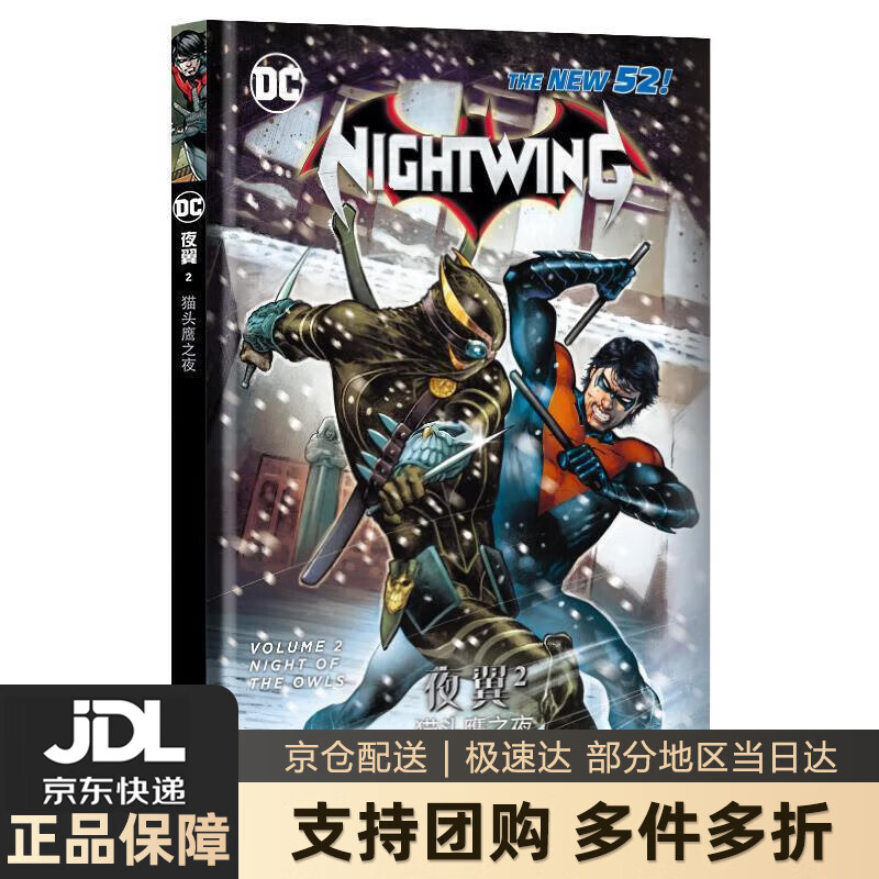 【 送货上门】夜翼2：猫头鹰之夜 凯尔·希金斯 四川美术出版社