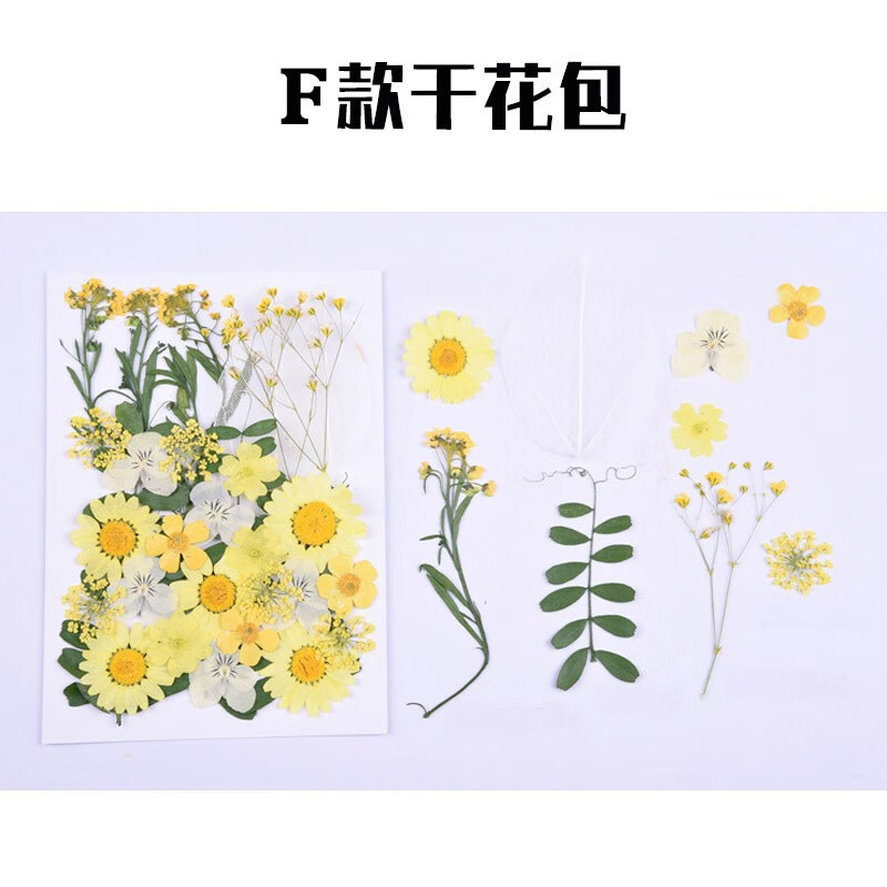 创意手工制作生日贺卡小众手写diy空白明信片教师节送老师女朋友 F款干花包