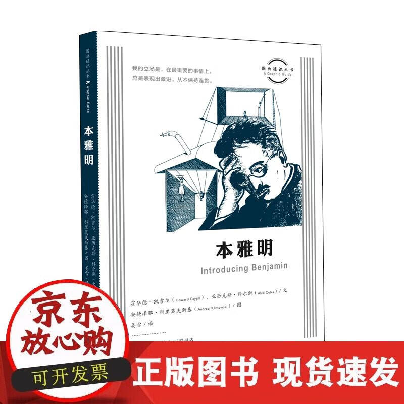 【现货】图画通识丛书：本雅明