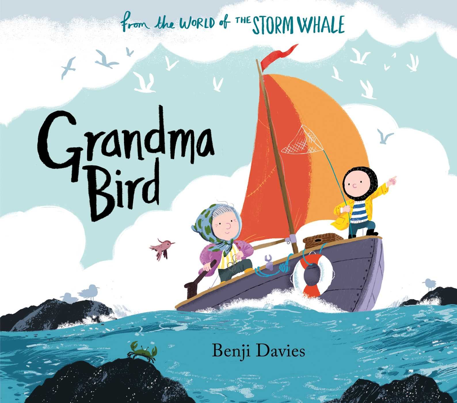 班吉戴维斯：奶奶的小鸟 英文原版 Grandma Bird 3-6岁 绘本