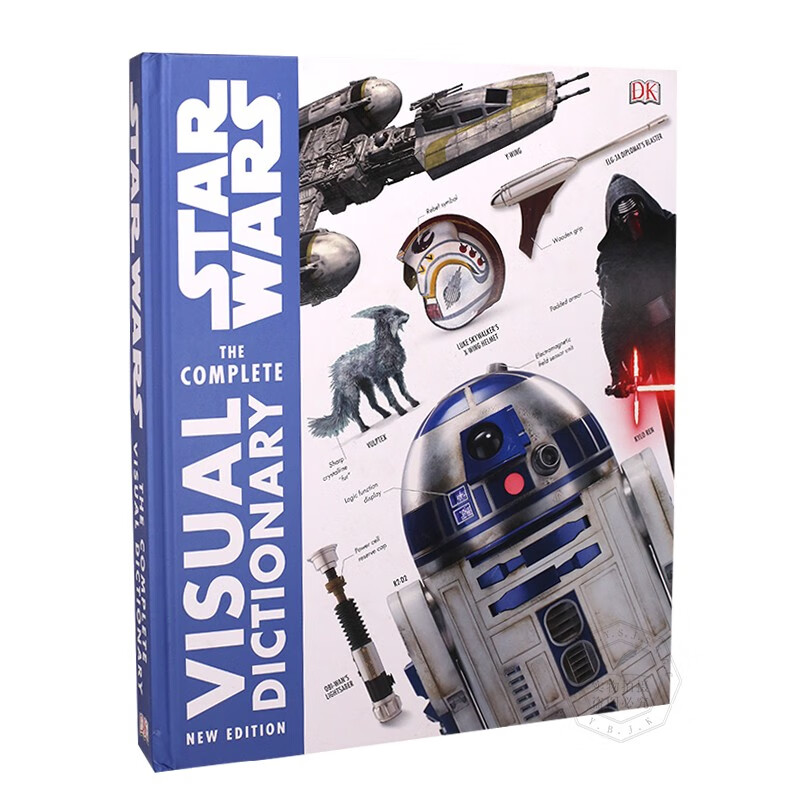 DK星球大战完全图解百科 英文原版 Star Wars 完整角色装备飞行器武器宝典 全彩精装大开本