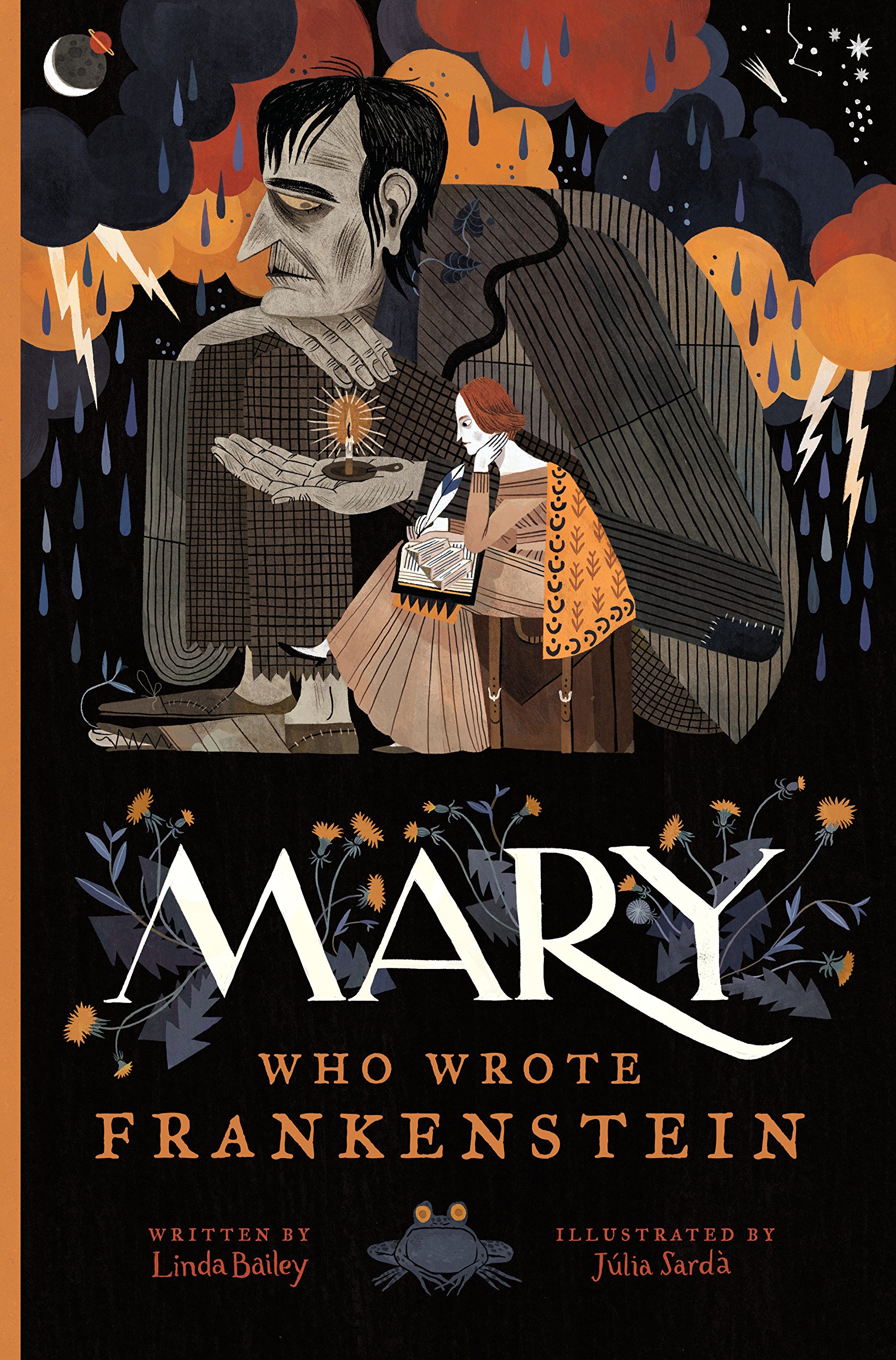 玛丽和弗兰肯斯坦 Mary and Frankenstein绘本juliasarda玛丽雪莱