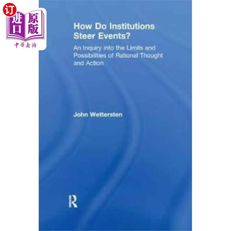 海外直订How Do Institutions Steer Events? 机构如何引导事件?